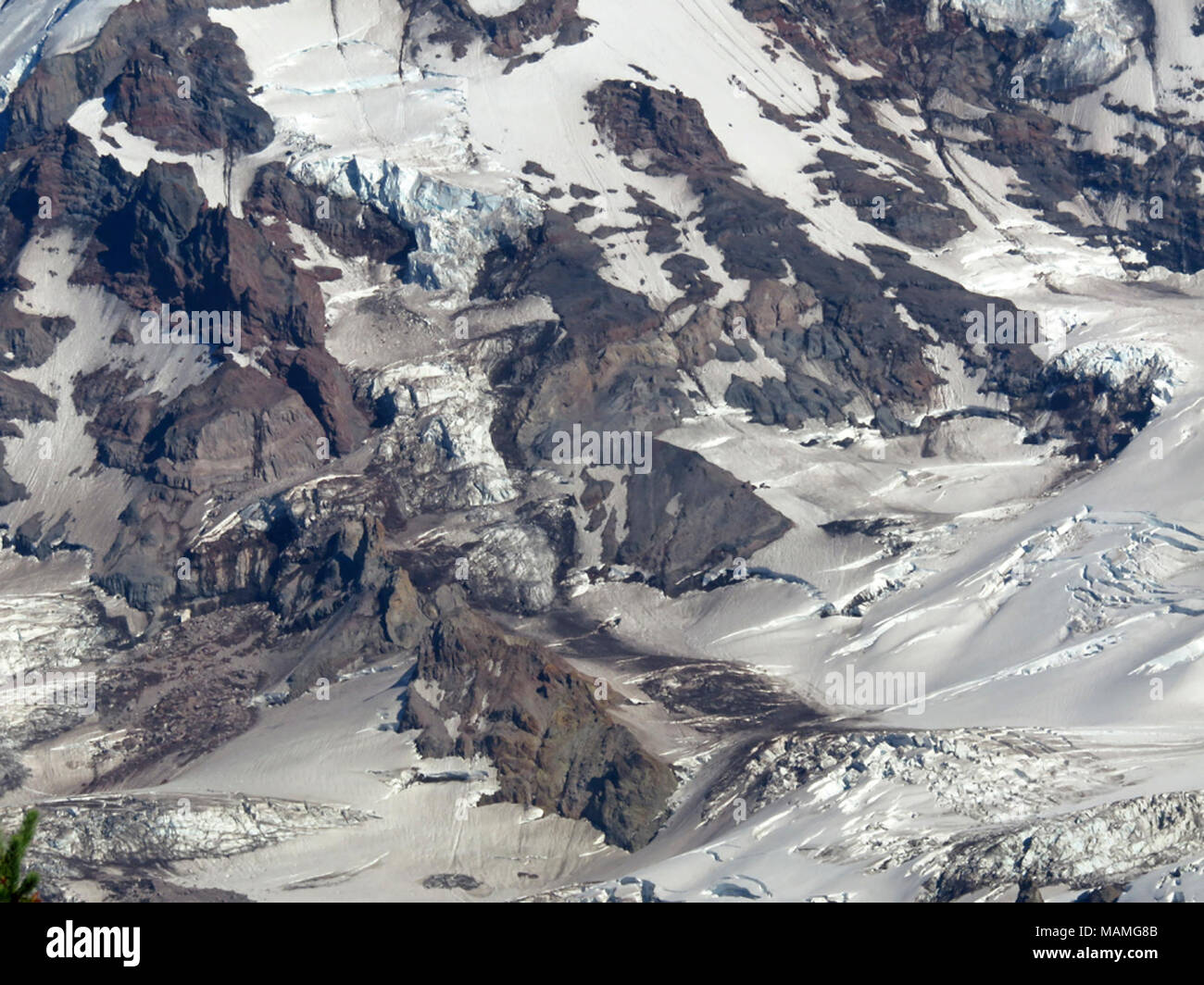 Eagle Cliff Lookout at Mt Rainier NP in WA Stock Photo - Alamy