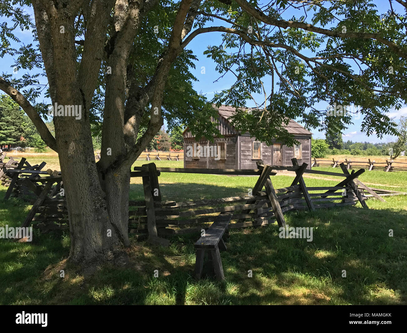 Fort Vancouver National Historic Site Stock Photo - Alamy