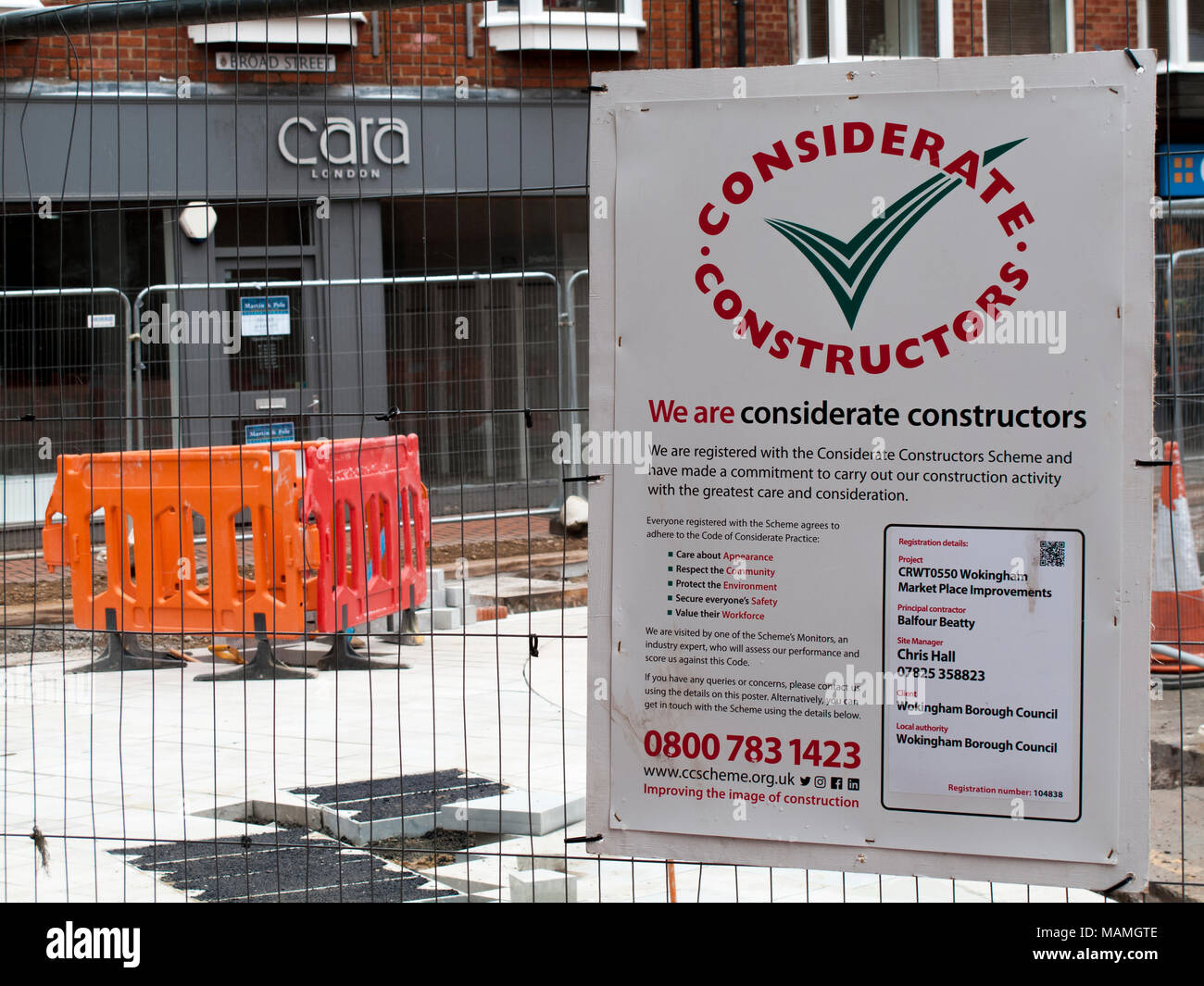 Considerate construction hi-res stock photography and images - Alamy