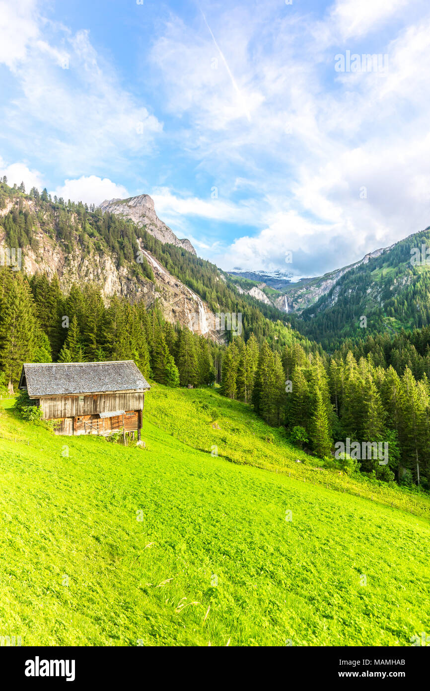 Mountain landscape near Gstaad, Switzerland Stock Photo - Alamy