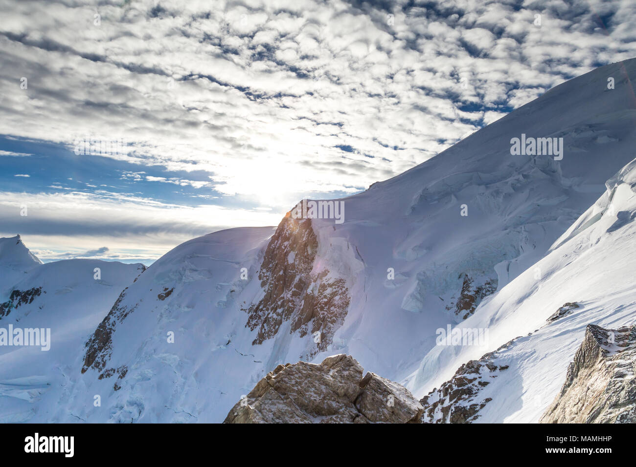 Mont Blanc, Chamonix, France Stock Photo - Alamy