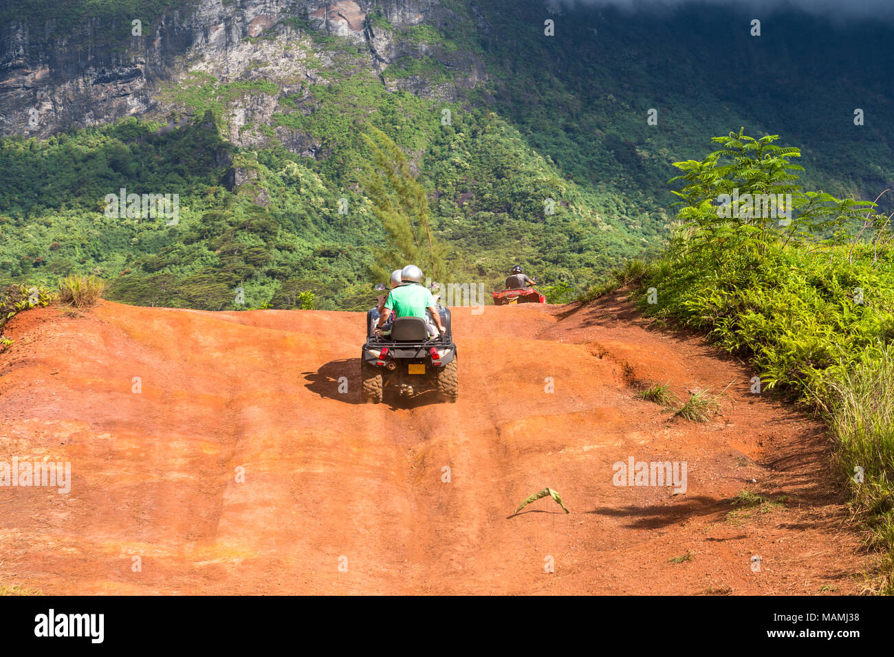 Moorea Island in the French Polynesia Stock Photo - Alamy