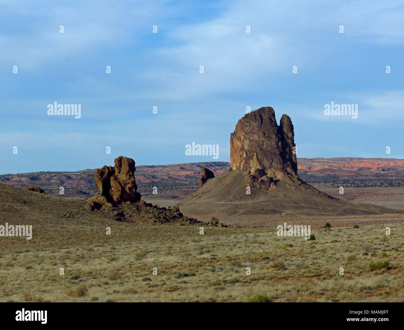 Landscape at Arizona Utah Border Stock Photo - Alamy