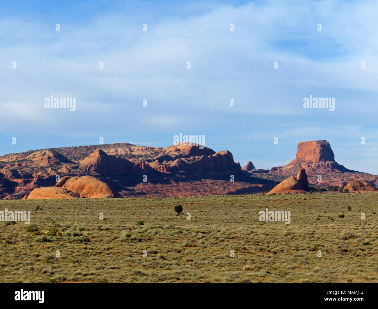 Landscape at Arizona Utah Border Stock Photo - Alamy