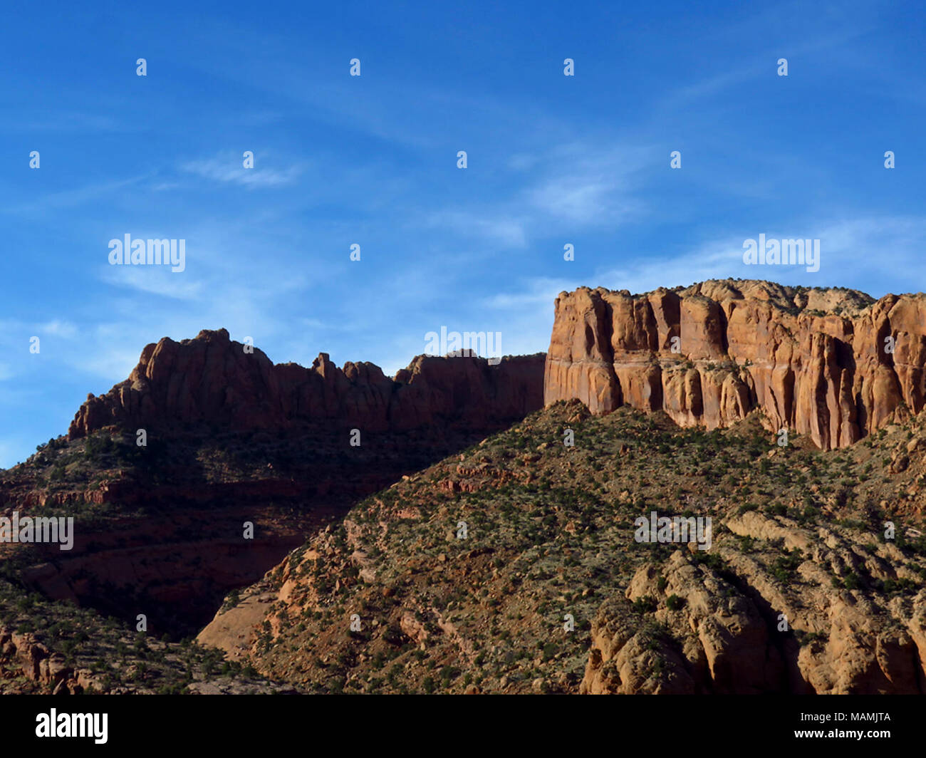 Mountain Landscape at Arizona Utah Border Stock Photo - Alamy