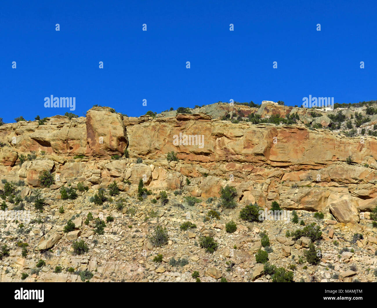Mountain Landscape at Arizona Utah Border Stock Photo - Alamy