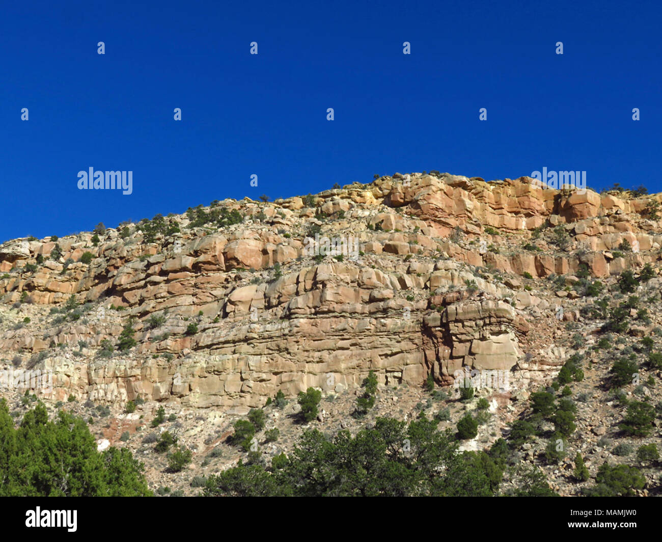 Mountain Landscape at Arizona Utah Border Stock Photo - Alamy