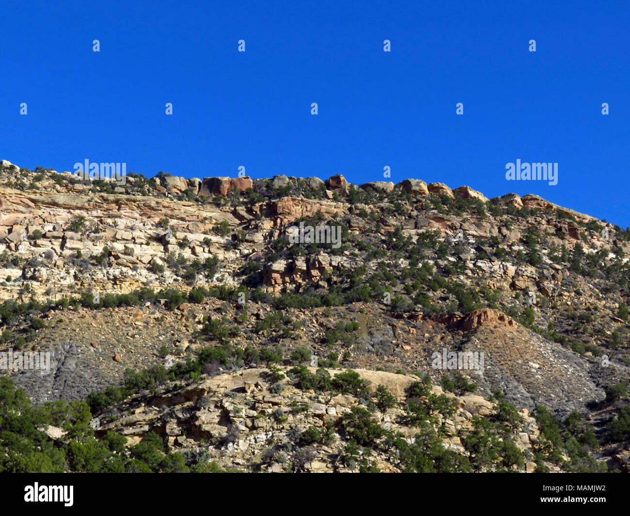 Mountain Landscape at Arizona Utah Border Stock Photo - Alamy