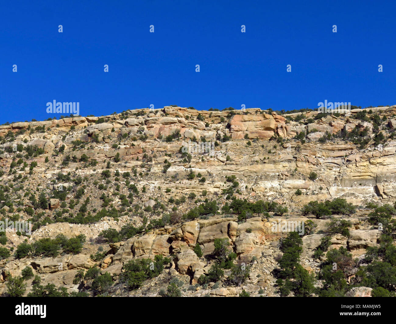 Mountain Landscape at Arizona Utah Border Stock Photo - Alamy