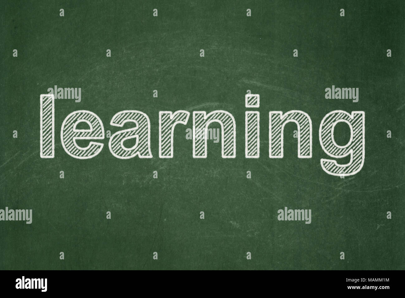 Education concept: Learning on chalkboard background Stock Photo - Alamy