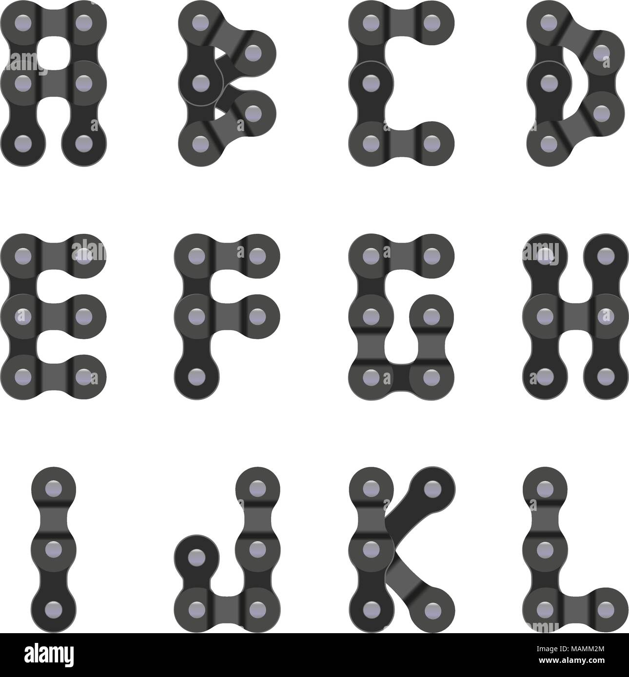 Bike Chain Vector