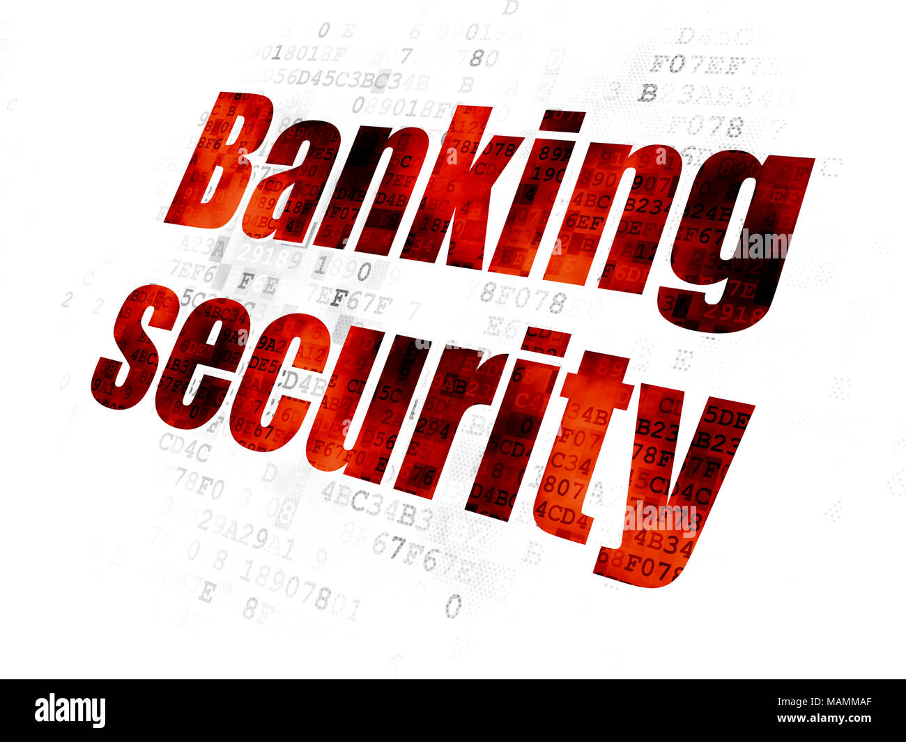 Digital banking security Cut Out Stock Images & Pictures - Alamy