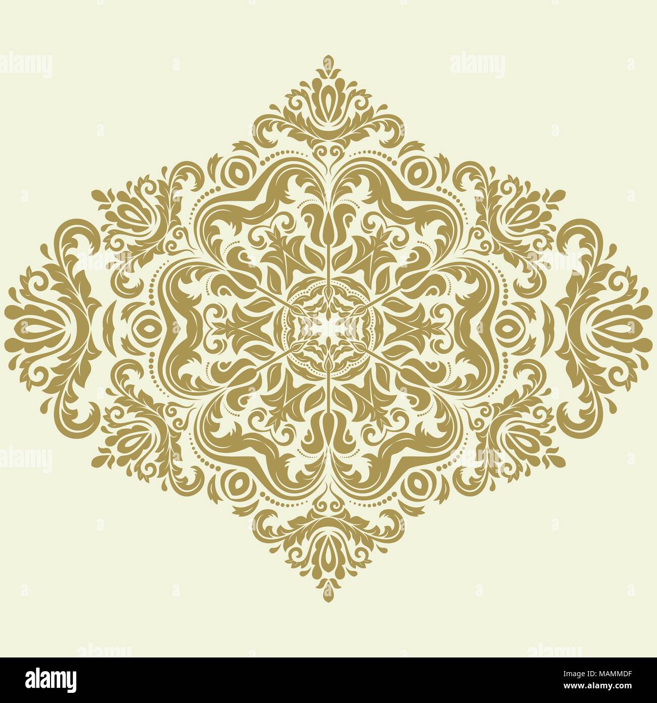 Oriental Abstract Vector Pattern Stock Vector Image & Art - Alamy