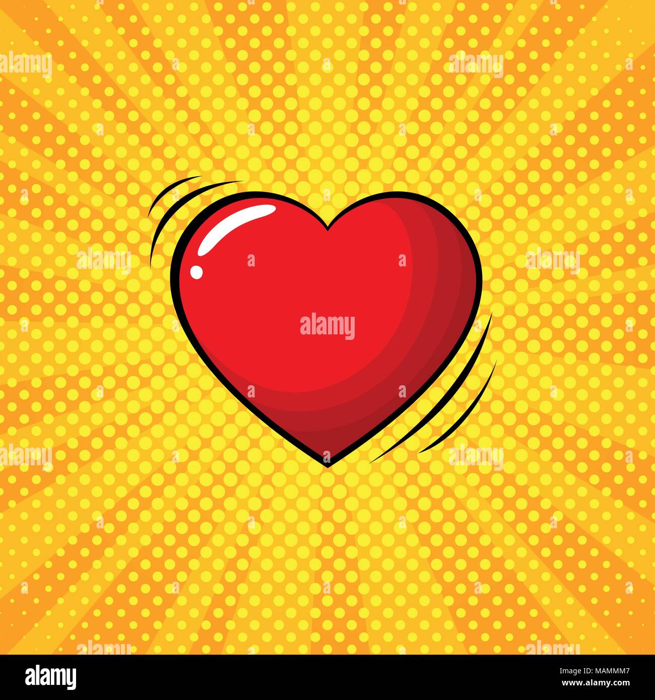 Heart with dots hi-res stock photography and images - Alamy