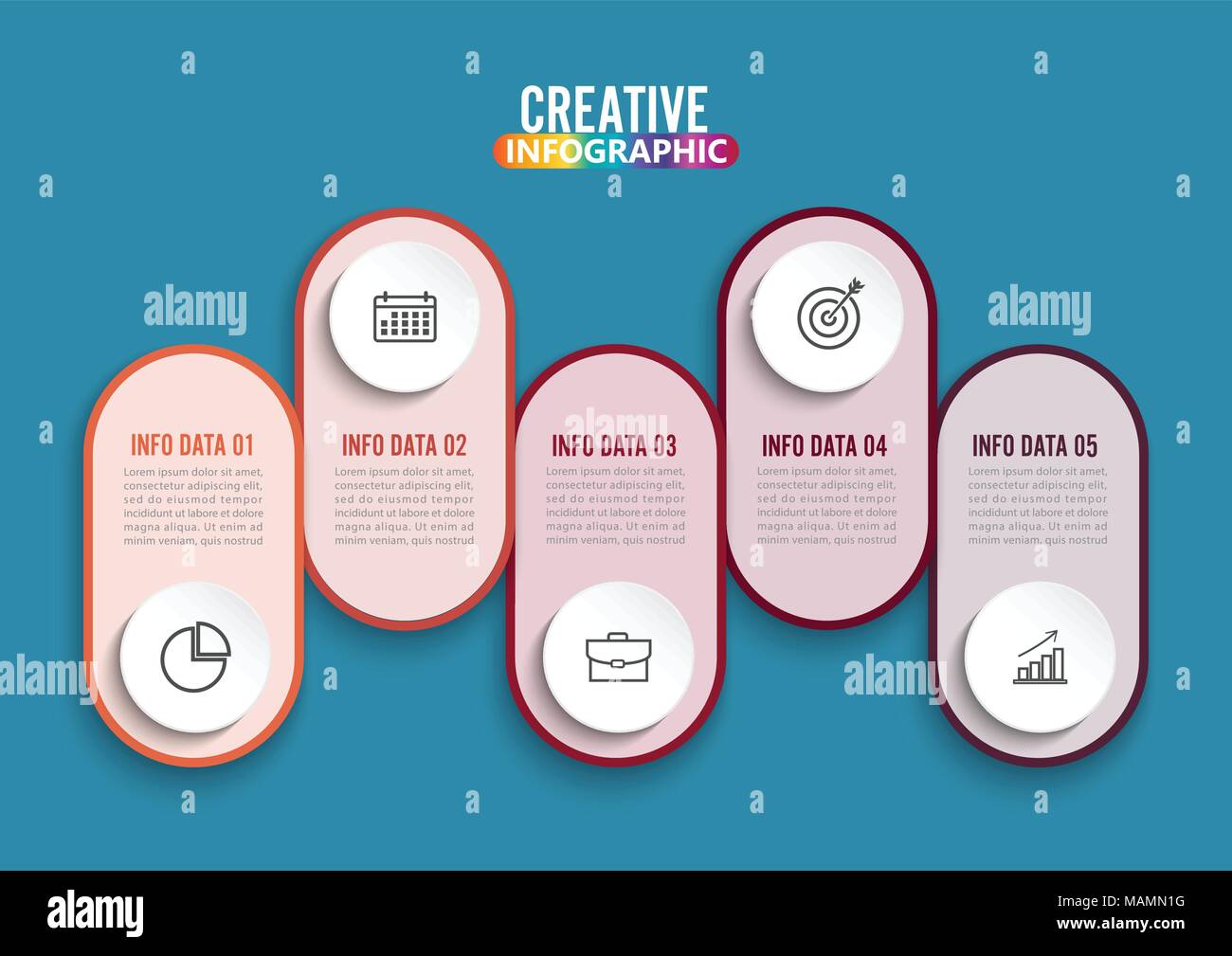 Infographics vectors Stock Vector Images - Alamy