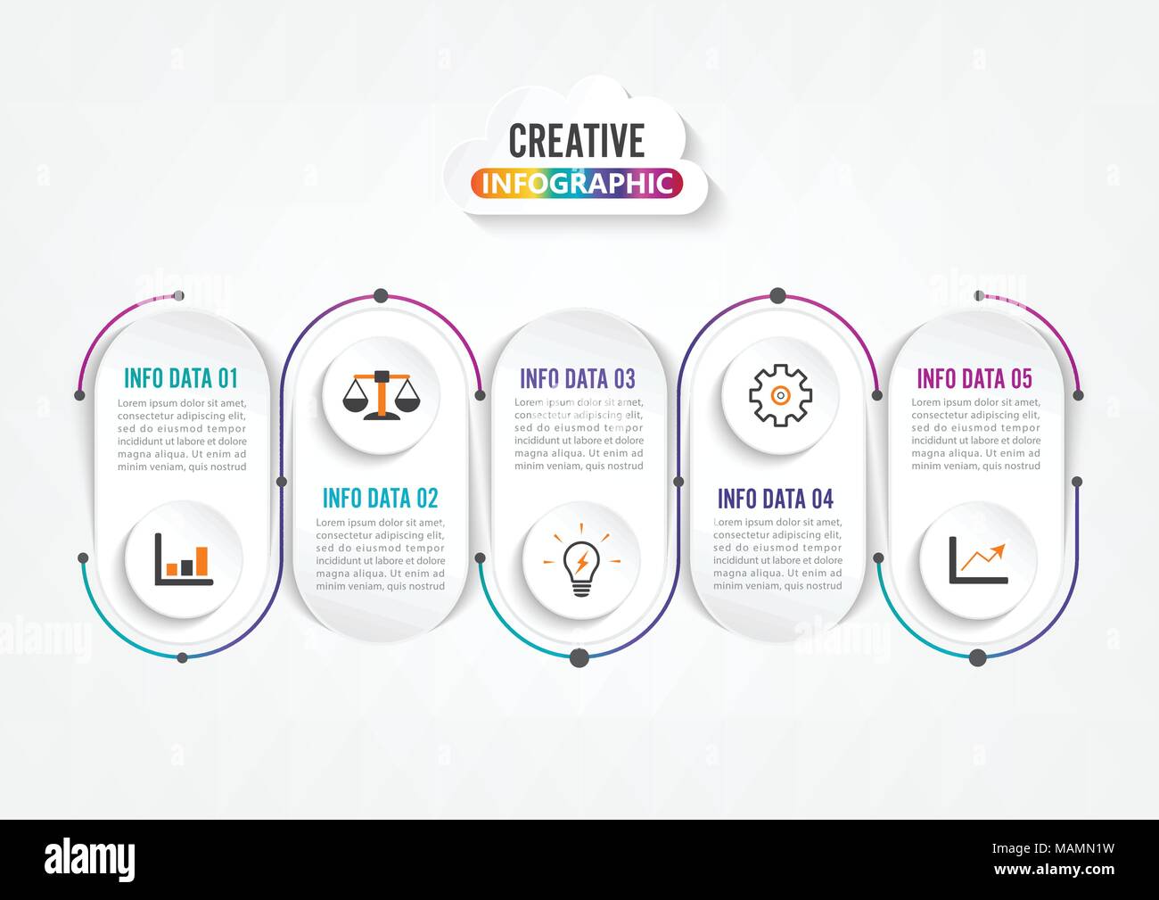 Infographics template hi-res stock photography and images - Alamy