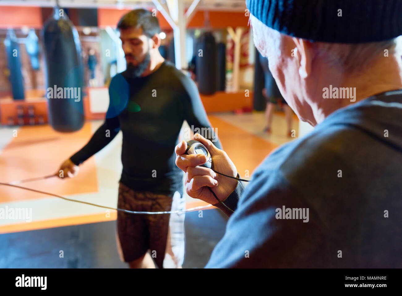 Man athlete stopwatch hi-res stock photography and images - Alamy