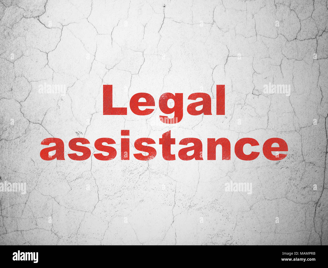 Law concept: Legal Assistance on wall background Stock Photo - Alamy