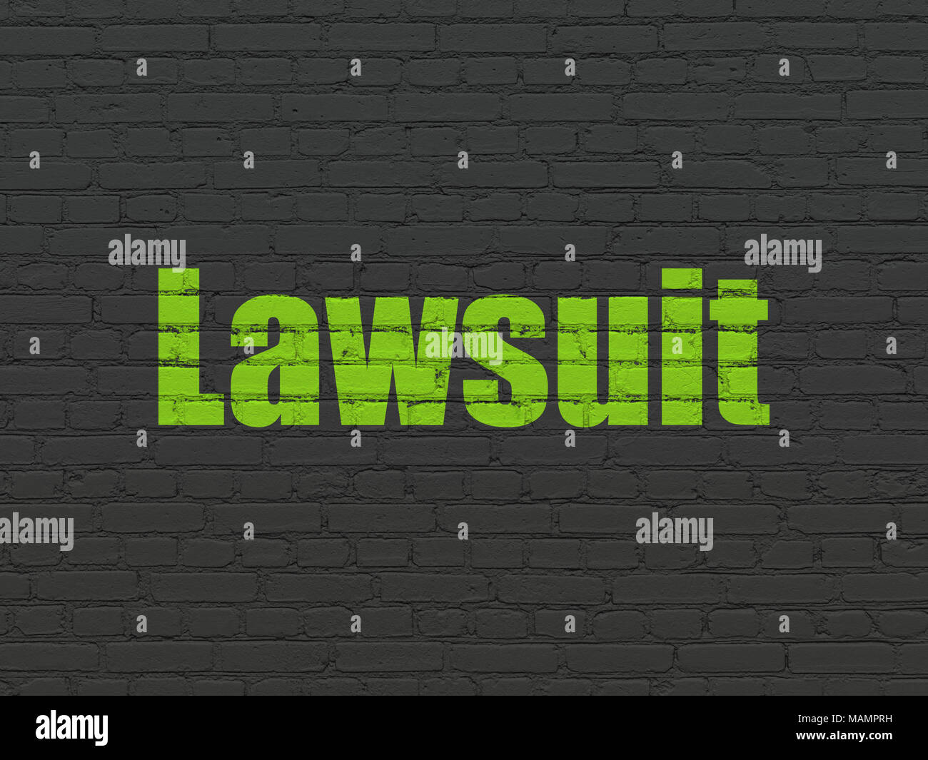Law concept: Lawsuit on wall background Stock Photo - Alamy