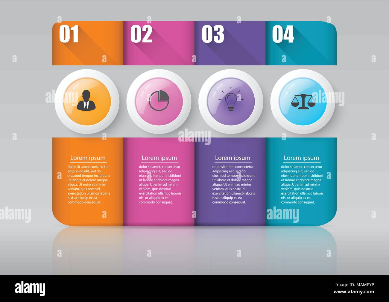 Number 4 vector vectors hi-res stock photography and images - Alamy