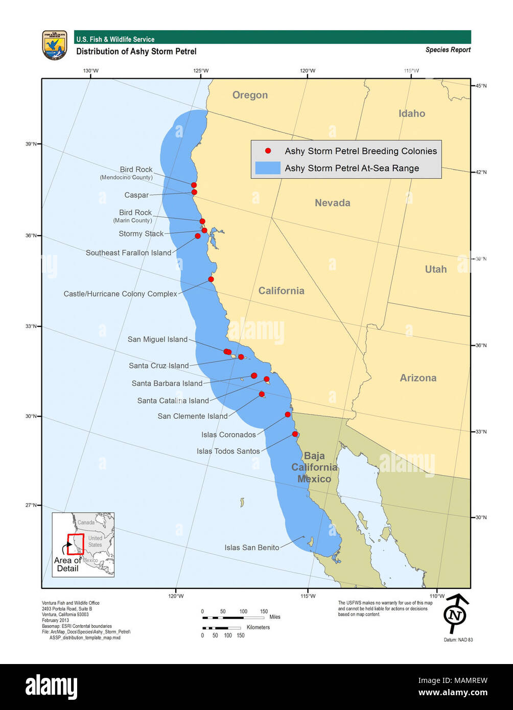 Animal distribution map hi-res stock photography and images - Alamy