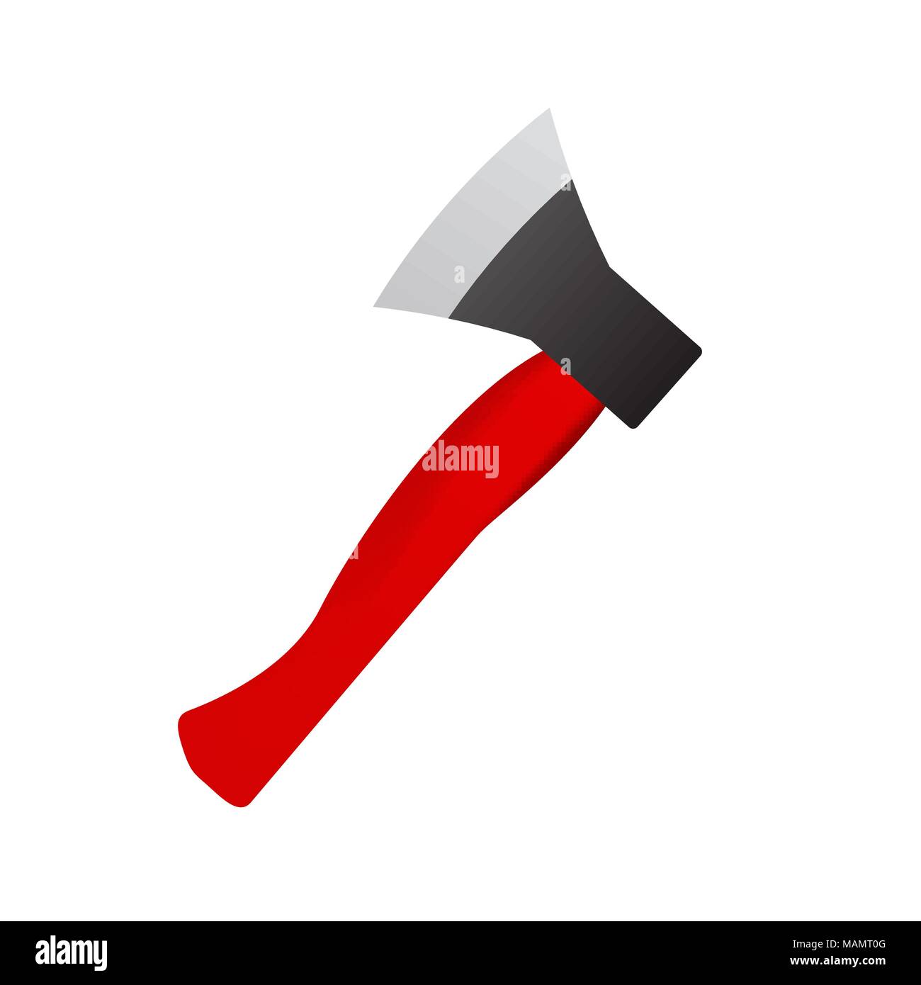 Photorealistic axe on a white background Stock Vector Image & Art - Alamy