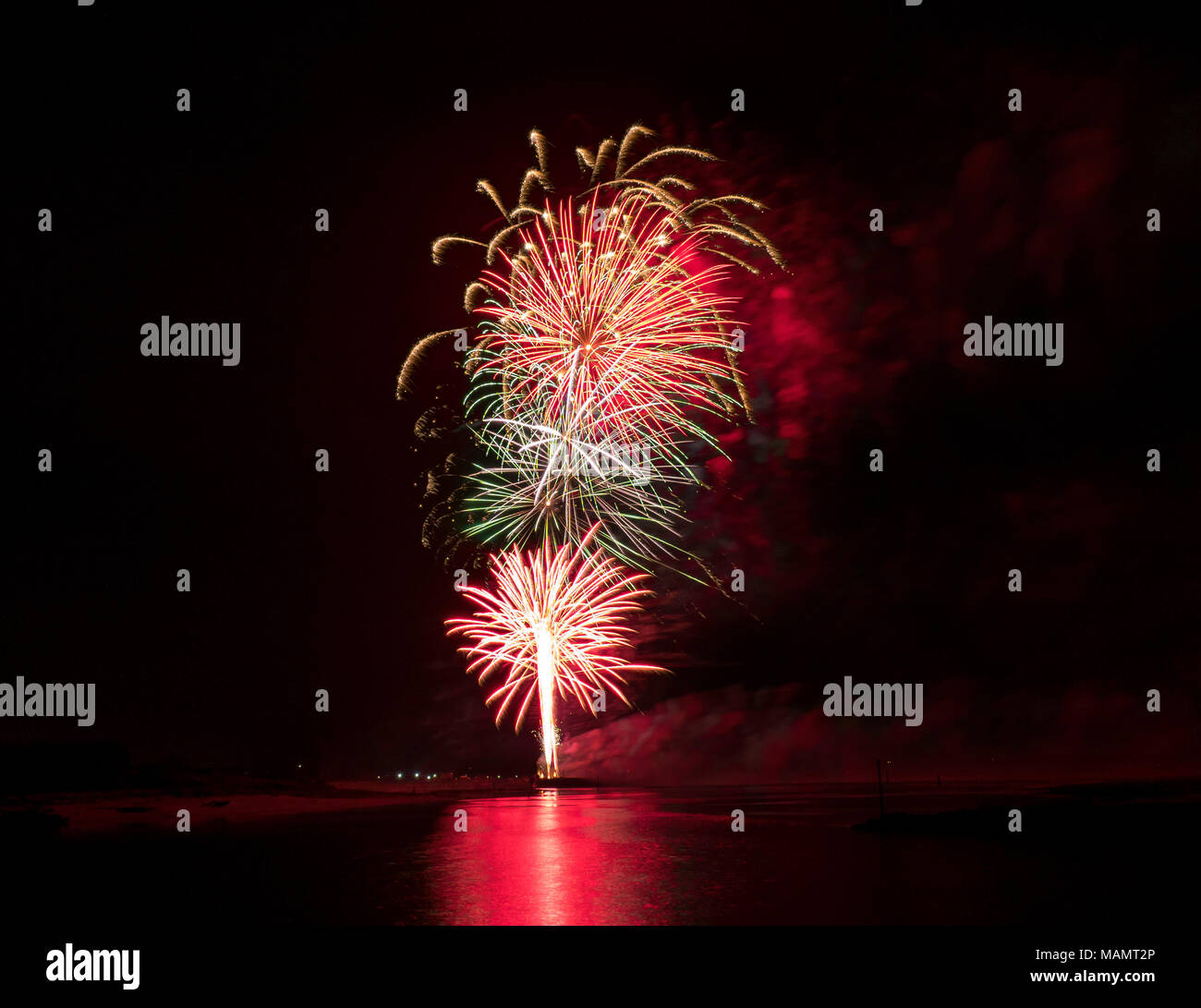 Irvine Illumination Fireworks 2017 Stock Photo - Alamy