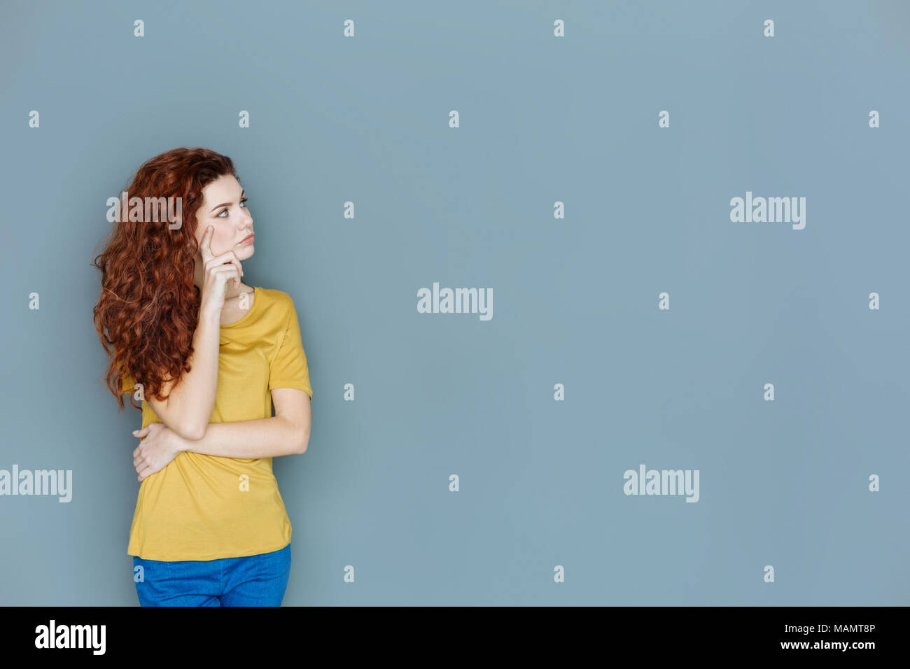Woman turning head hi-res stock photography and images - Alamy