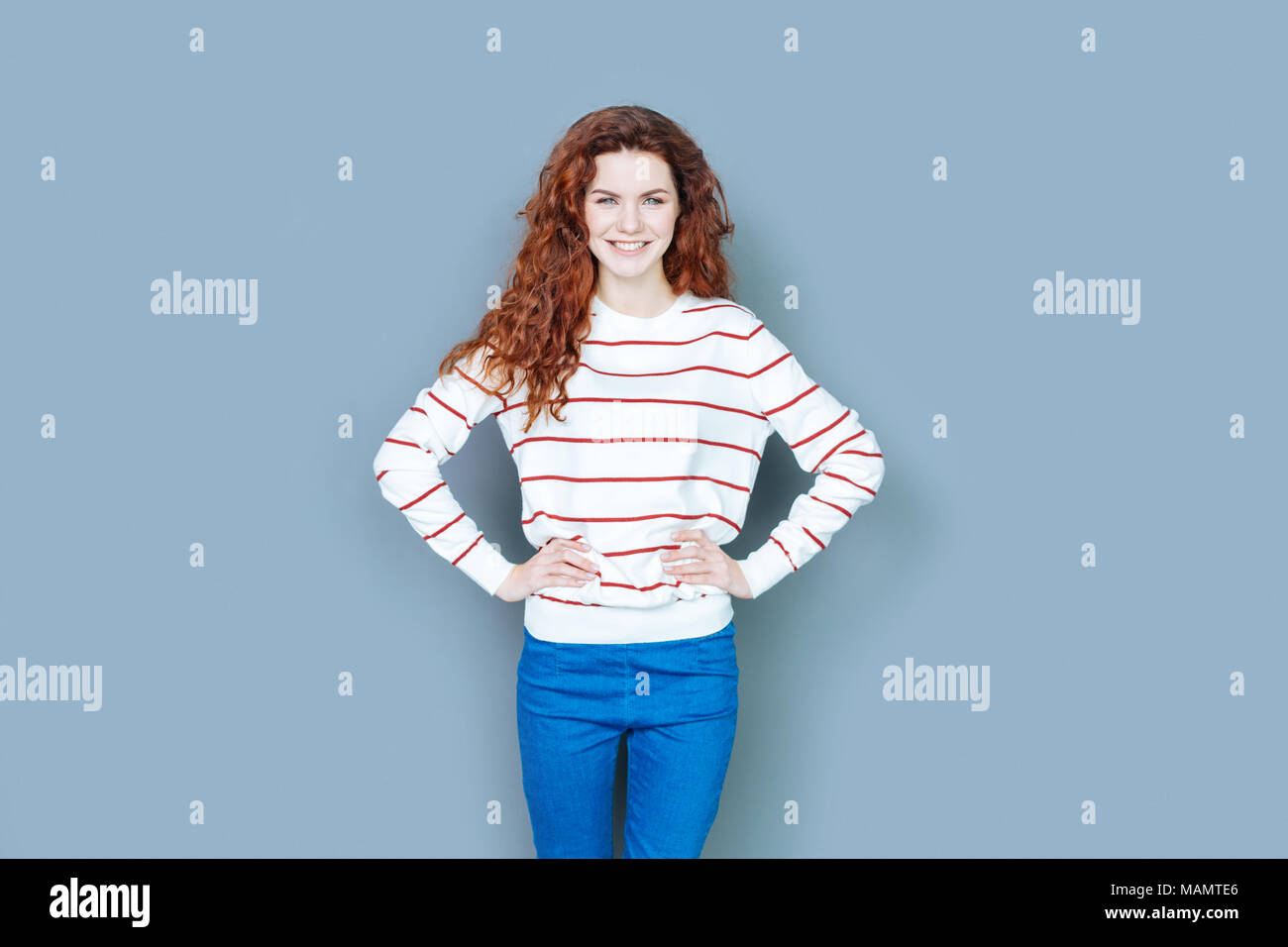 Pleasant expression hi-res stock photography and images - Alamy