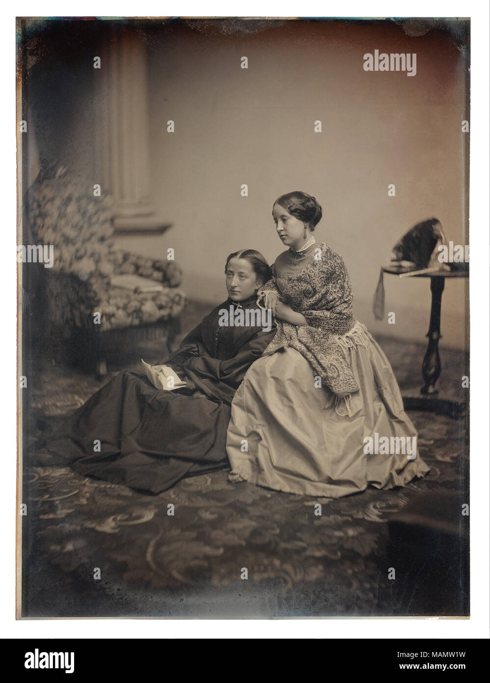 . The Letter. circa 1850 Stock Photo - Alamy