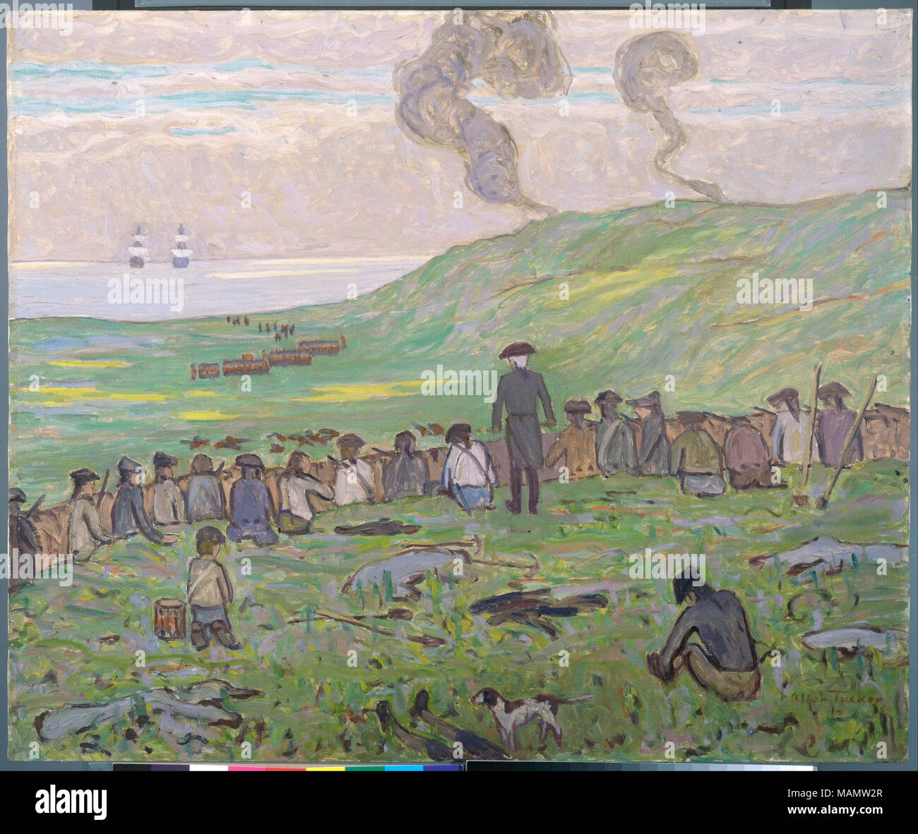 Battle of bunker hill 1775 hi-res stock photography and images - Alamy