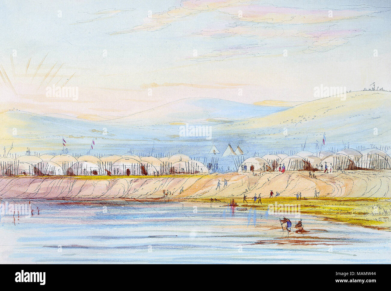 Arikara indians hi-res stock photography and images - Alamy