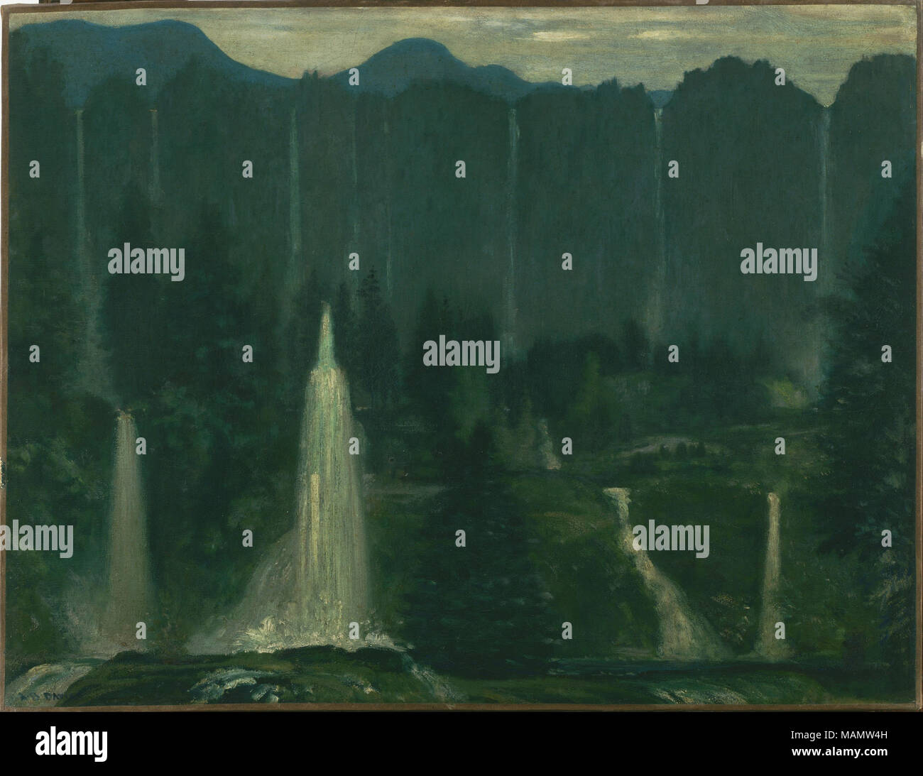 . Many Waters Stock Photo - Alamy
