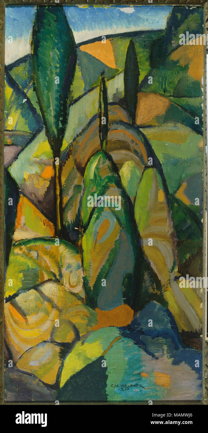 Abstract landscape painting hi-res stock photography and images - Alamy
