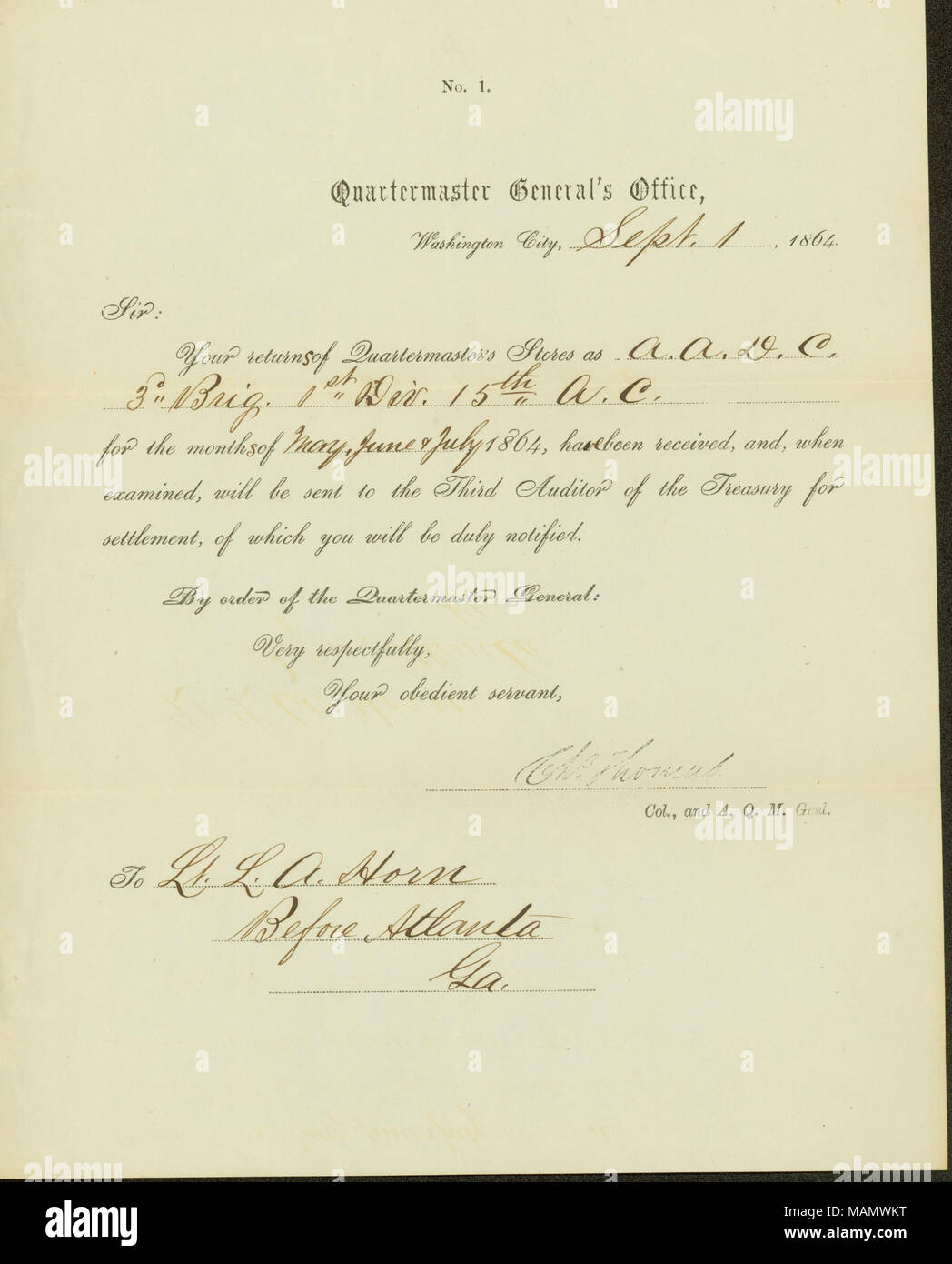 Lt a w horn hi-res stock photography and images - Alamy