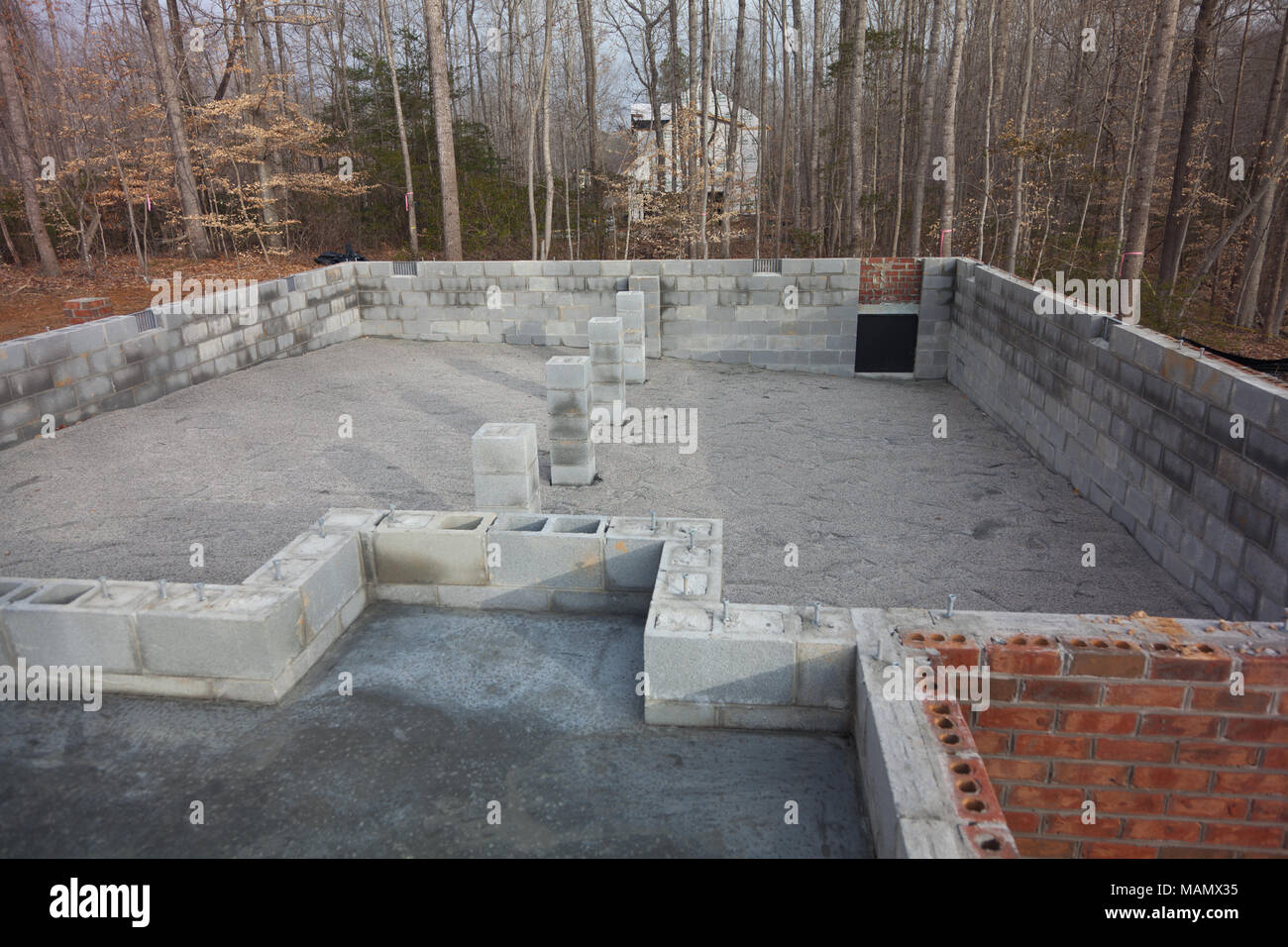 Residential basement construction hi-res stock photography and images ...