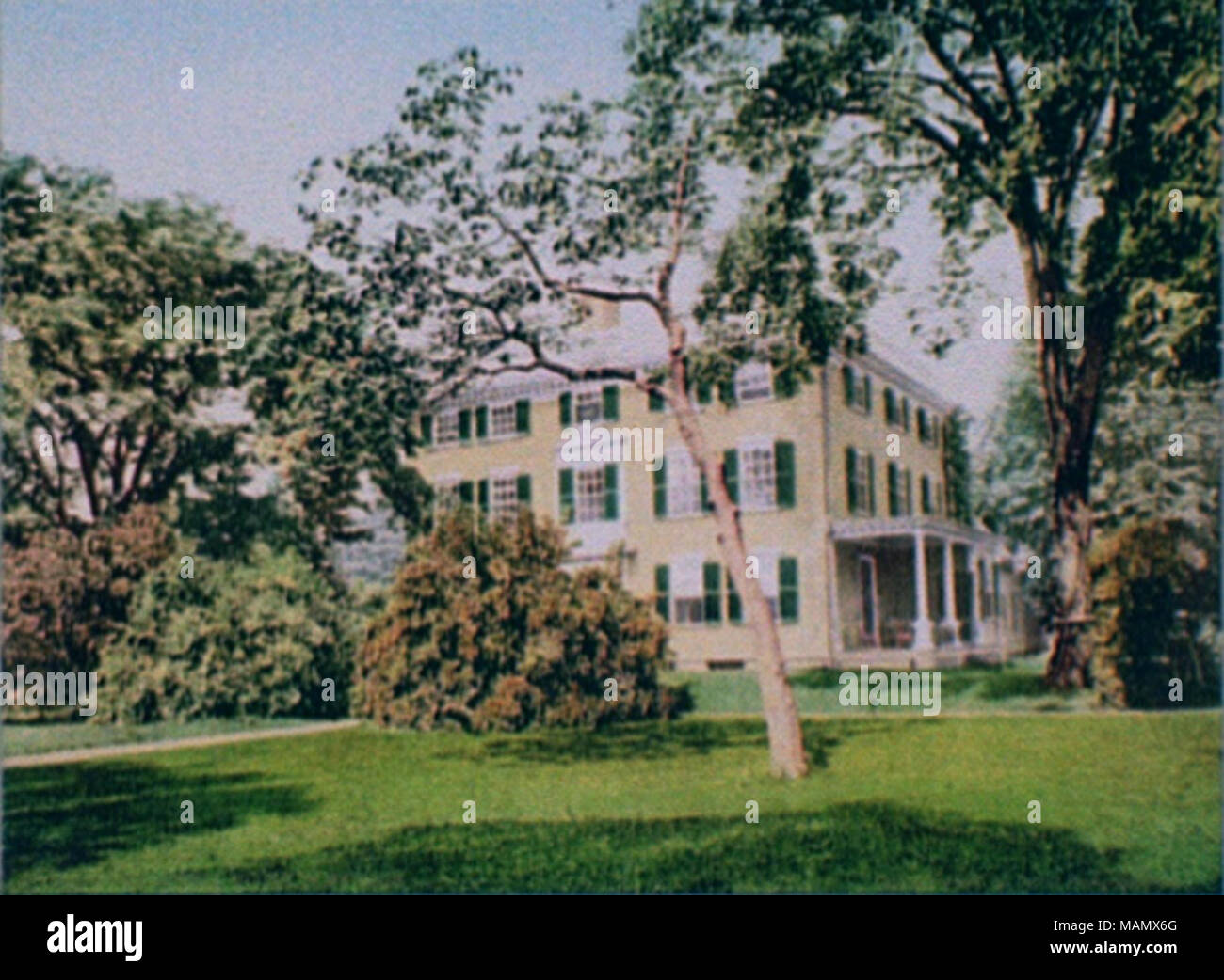 . Chromograph of Elmwood (Cambridge, Massachusetts). . circa 1900 ...