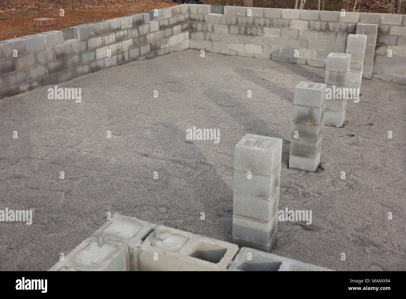 Basement construction hi-res stock photography and images - Alamy