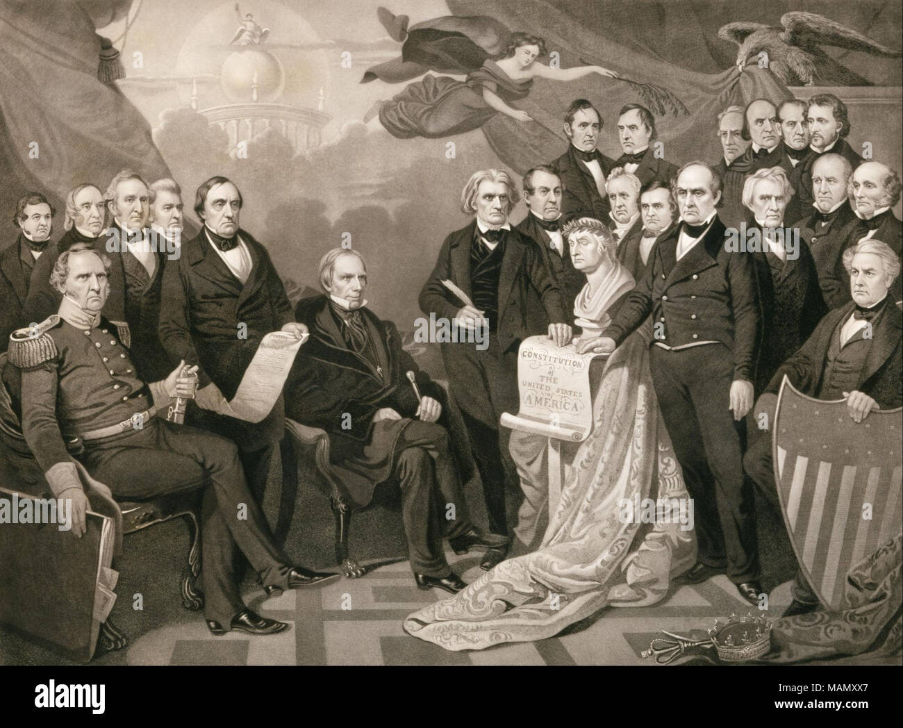 . English: Union . 1852 Stock Photo - Alamy