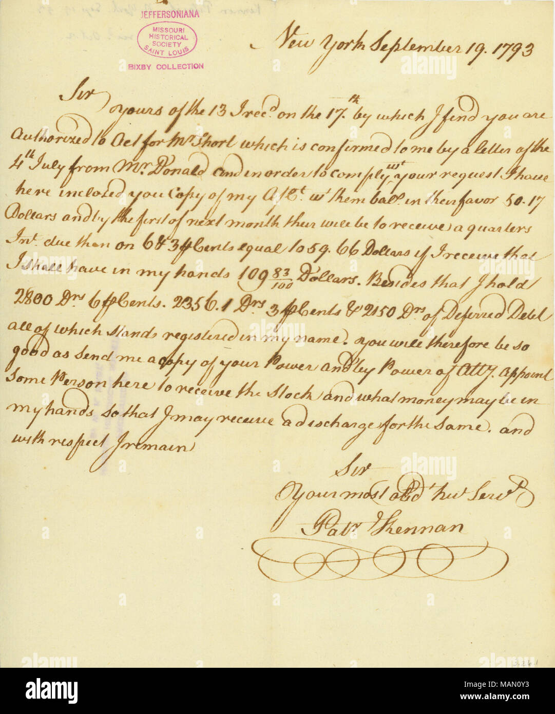 William short jefferson hi-res stock photography and images - Alamy