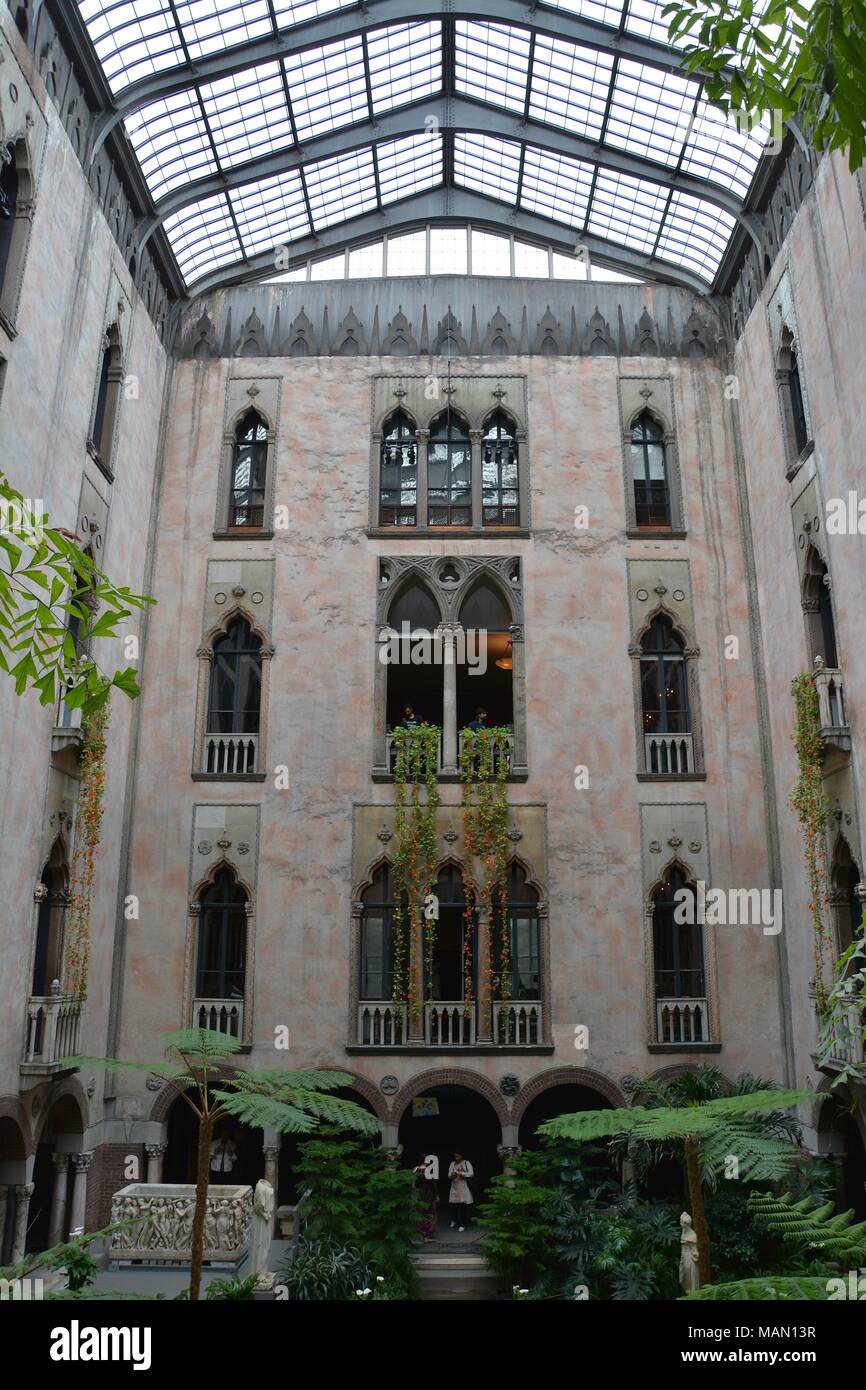 Spring at the Gardner Museum in Boston, MA featuring the Hanging ...