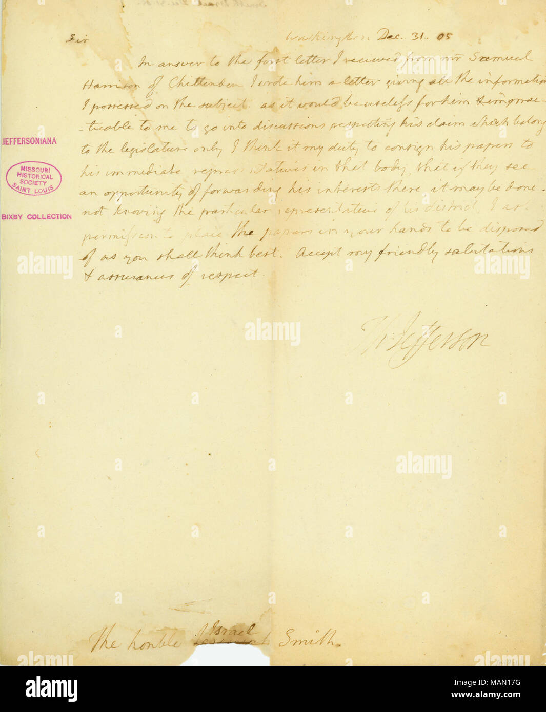 Smith samuel harrison hi-res stock photography and images - Alamy