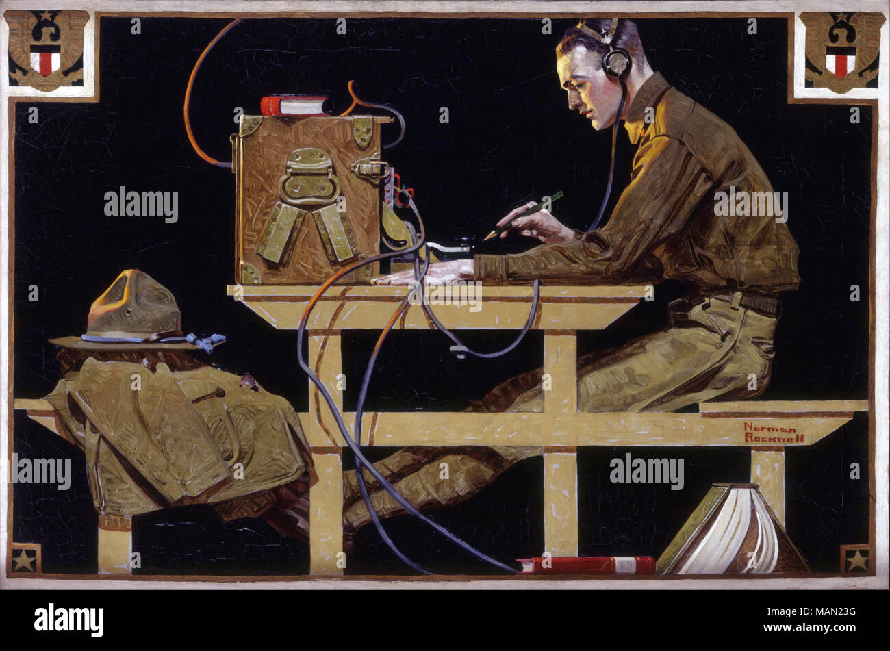 Telegrapher hi-res stock photography and images - Alamy