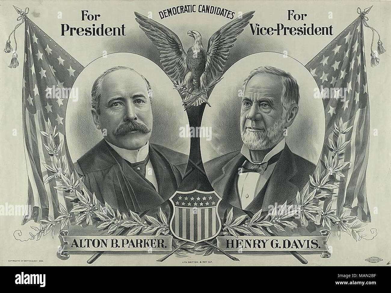 Alton b parker hi-res stock photography and images - Alamy