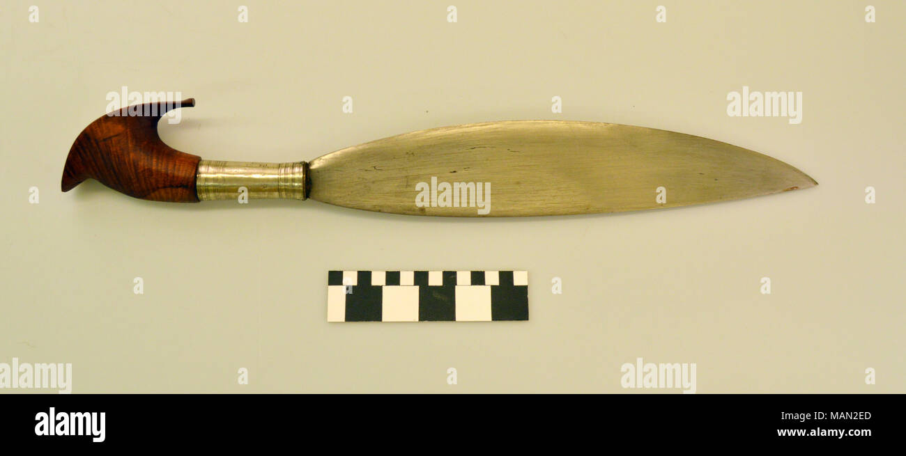 This type of Filipino sword is called a Moro Barong. This was collected ...