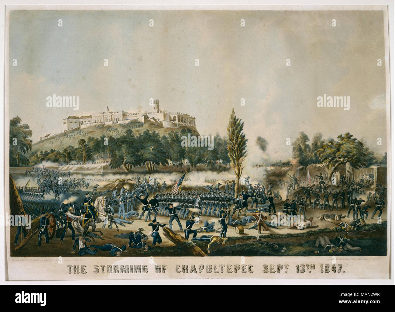 Chapultepec castle military history hi-res stock photography and images - Alamy