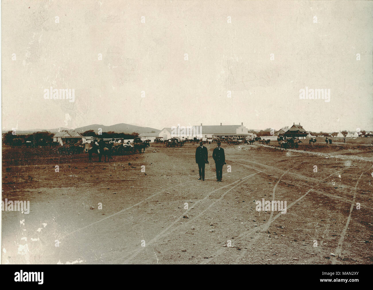 Title: Soldiers at Fort Sill, Indian Territory. . between circa 1890 ...