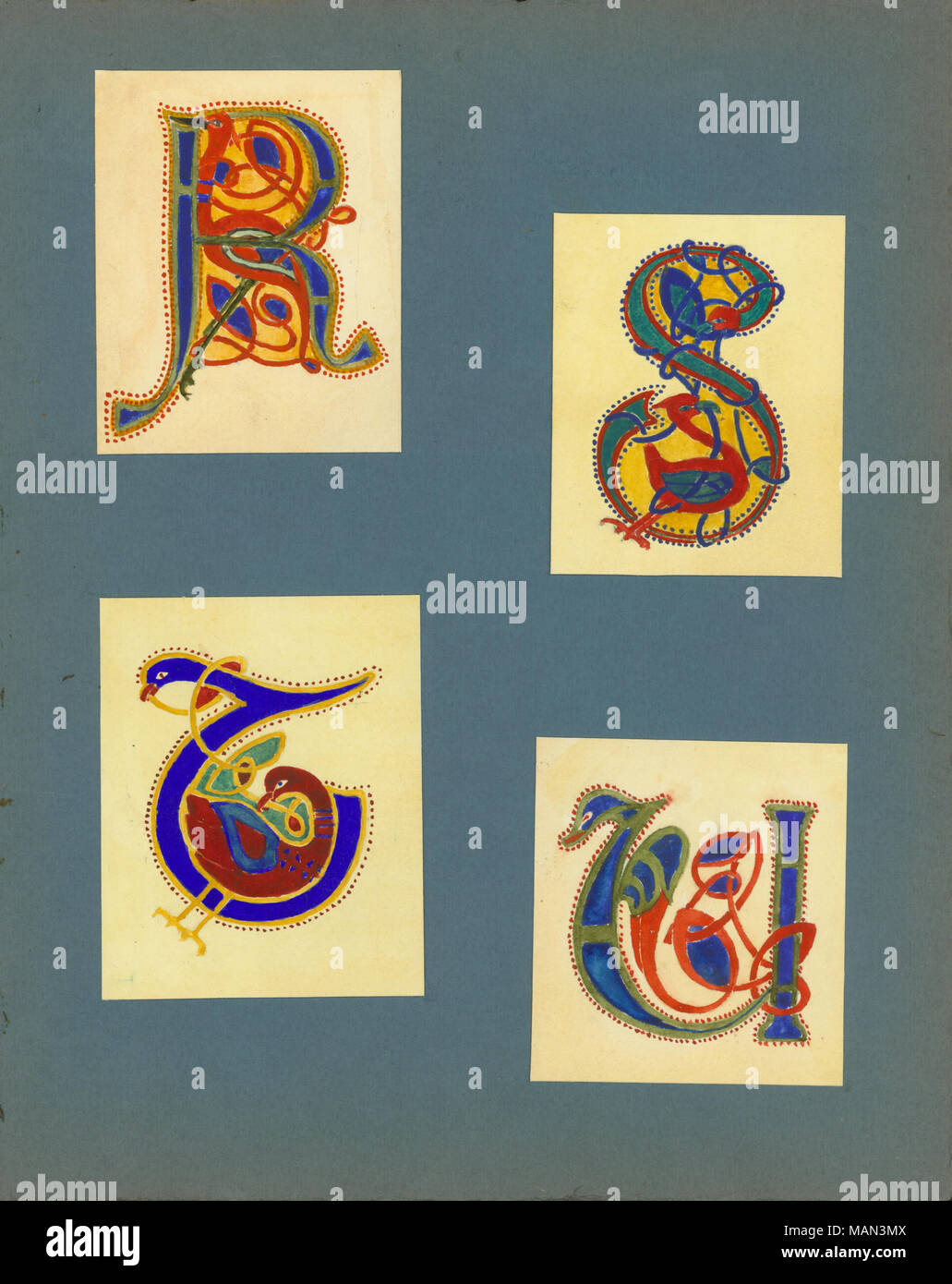 Celtic alphabet hi-res stock photography and images - Alamy