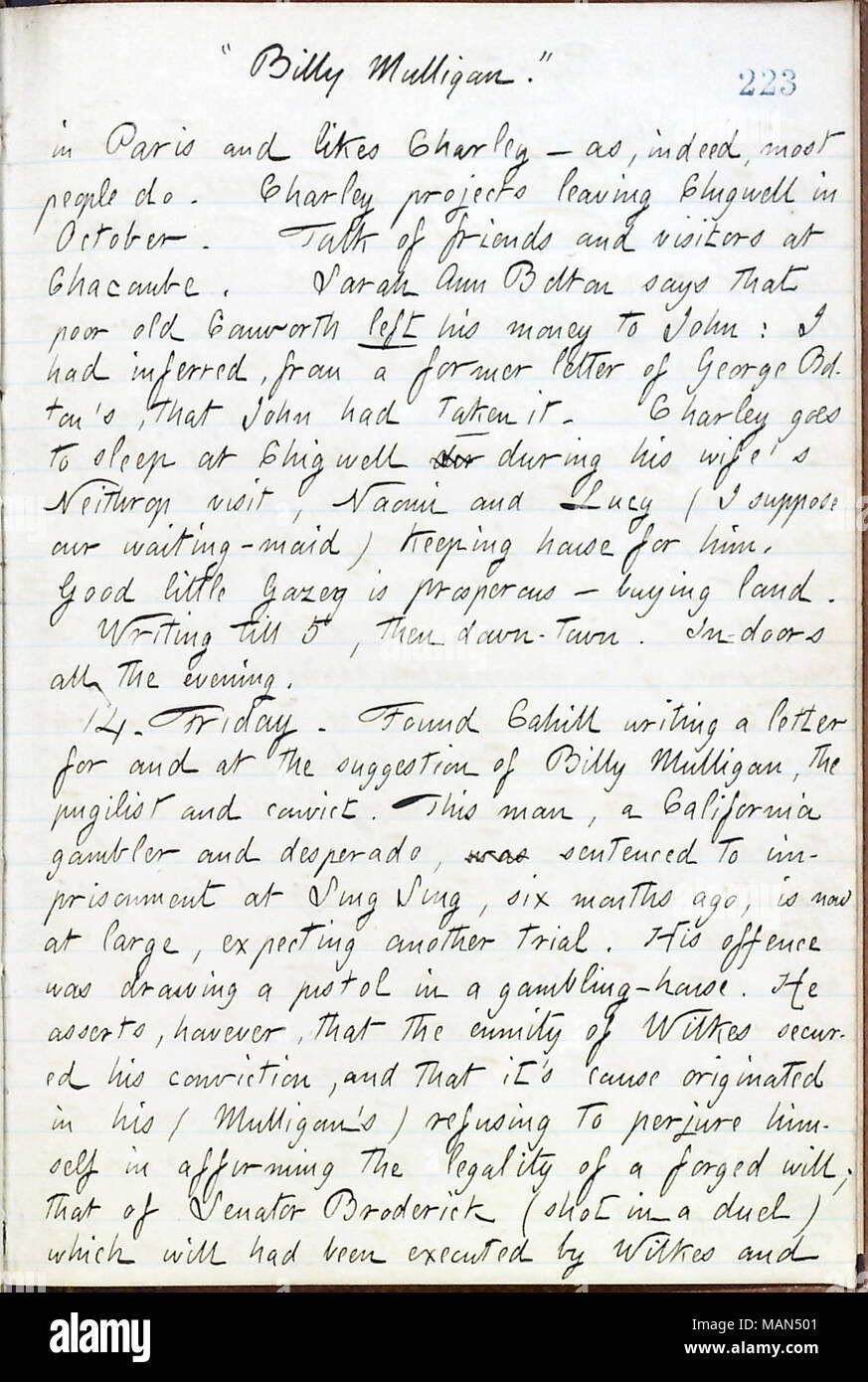 Describes news received from Hannah Bennett's letter. Title: Thomas ...