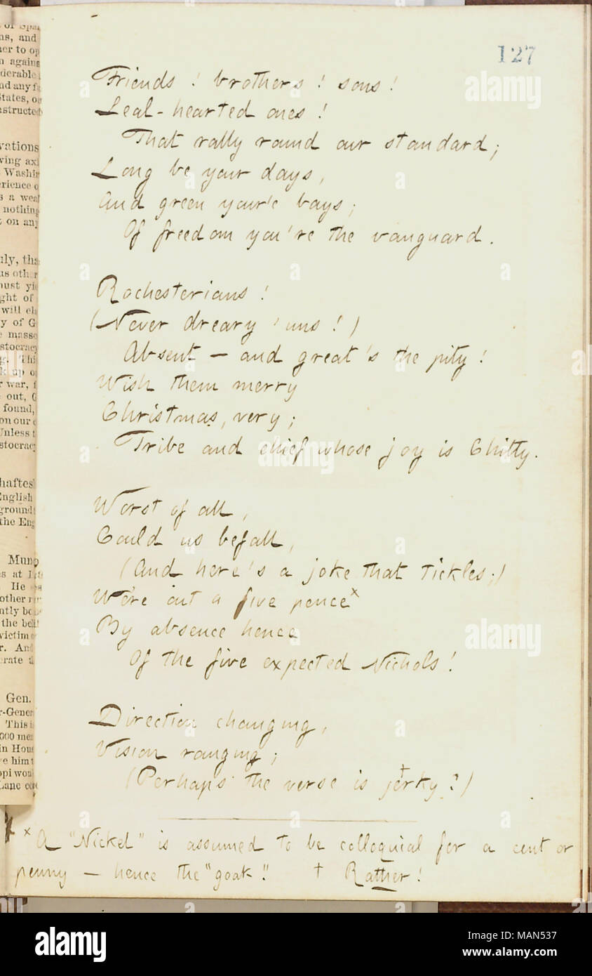 Includes Gunn's descriptions of the scene in New York at the ...